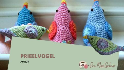 Gratis haakpatroon - Prieelvogel - Prieelvogel - haakpatroon | Een Mooi ...