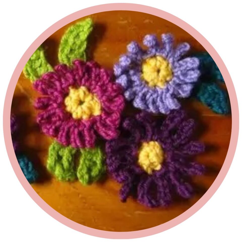 Bloesem bloem haken | Een Mooi Gebaar