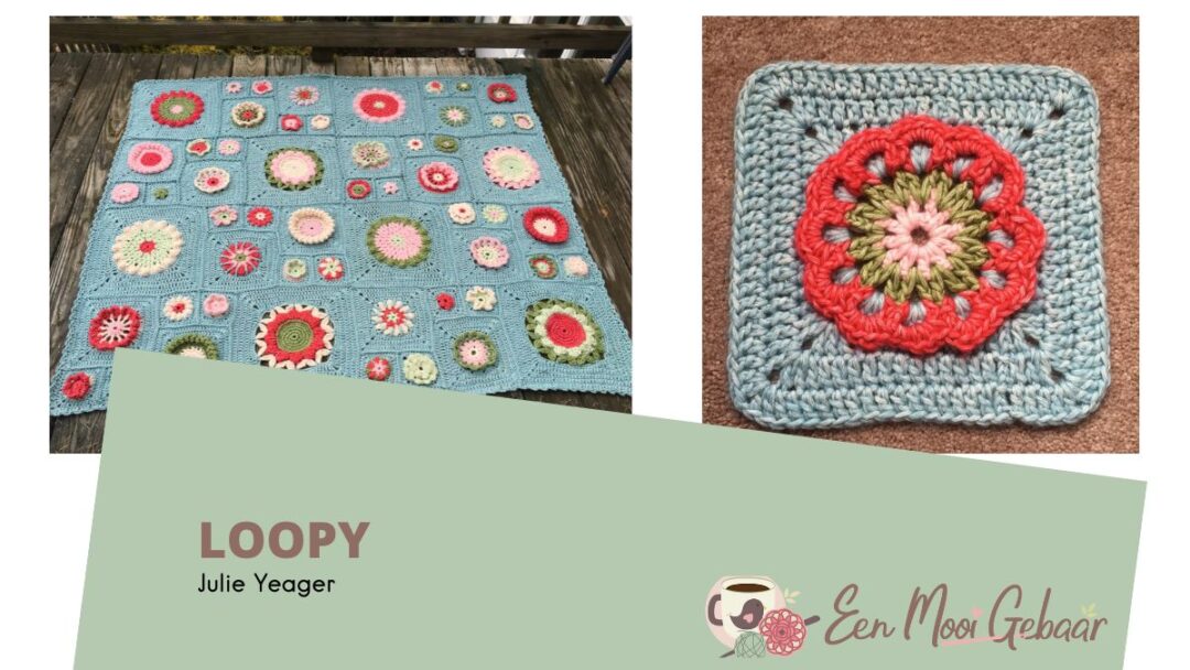 Bloementuin Deken - Loopy | Een Mooi Gebaar