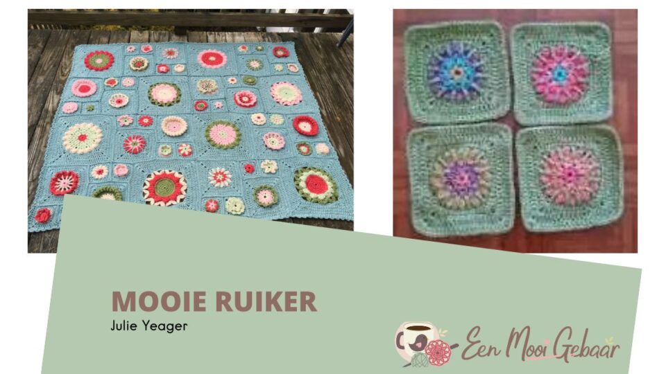 Bloementuin Deken - Mooie Ruiker | Een Mooi Gebaar