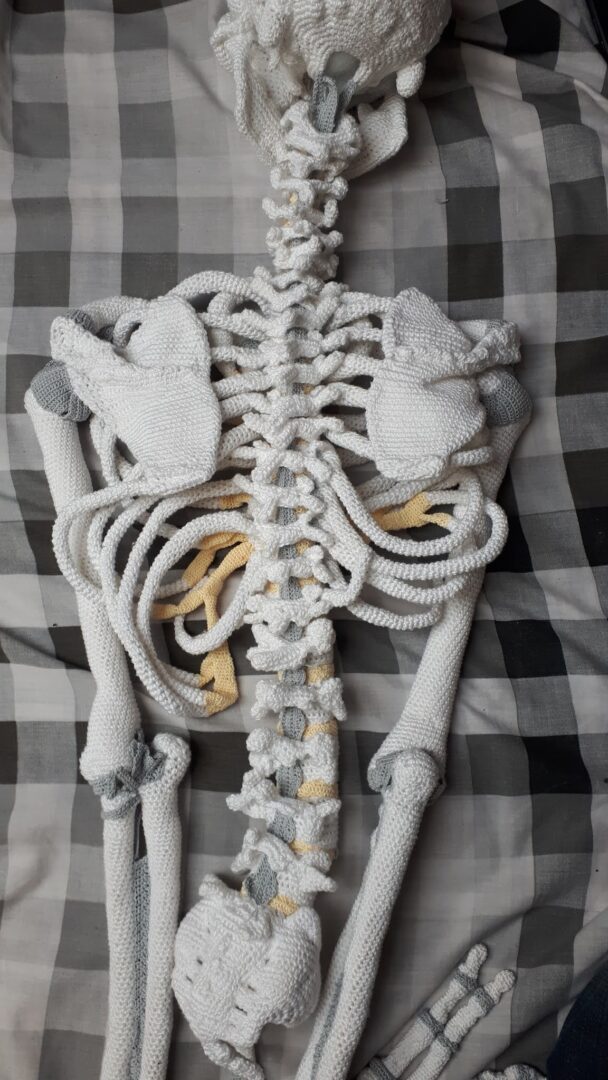 Ruggengraat haken | Deel 12 Anatomical Crochet | Een Mooi Gebaar