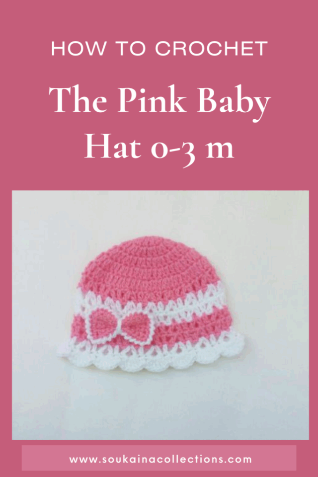 Roze Baby Muts - Gratis haakpatroon | Een Mooi Gebaar